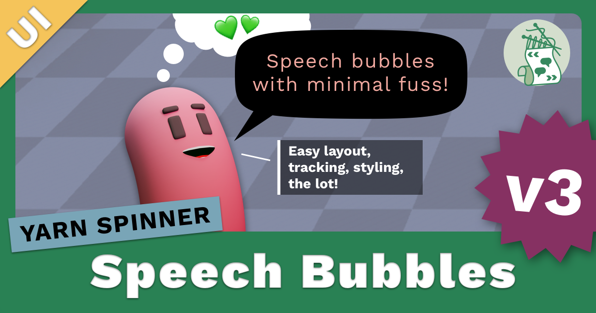 Speech Bubbles for Yarn Spinner by Yarn Spinner