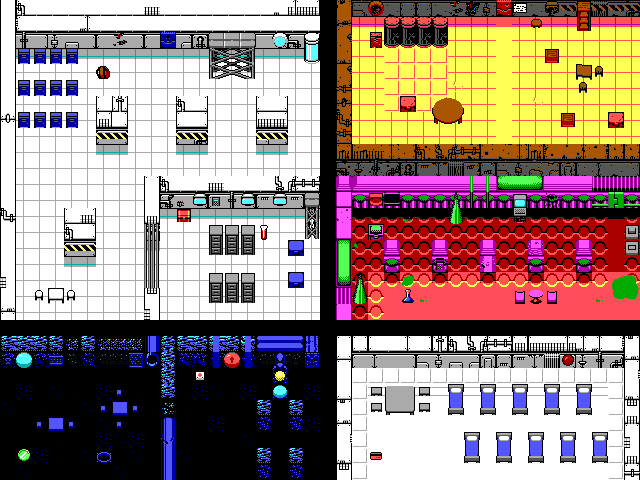 16x16 SCI FI TILESET by coldrice