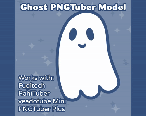 Ghost PNGTuber Model by SarahJK