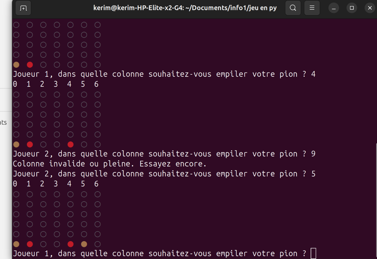 puissance4 by mahamat alhafiz