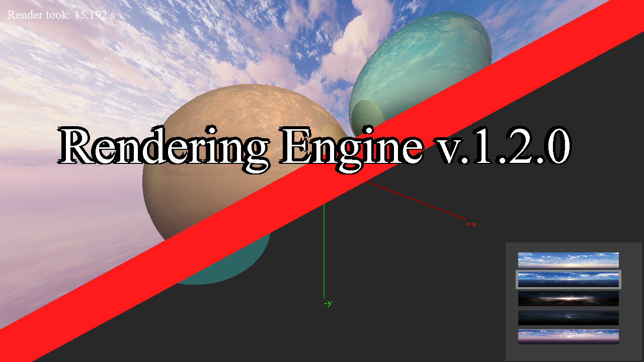 Rendering Engine v 1.2.0 by NotableNine