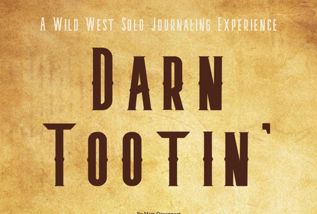 Darn Tootin': A Wild West Solo Journaling Experience by spazenport