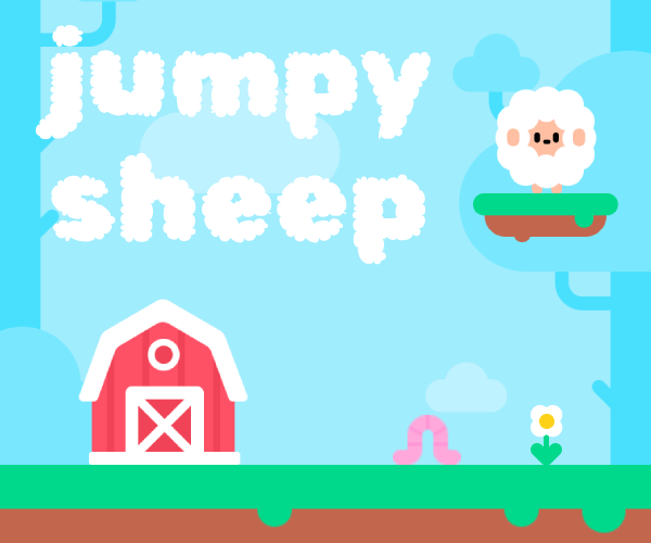 jumpy sheep by jhice