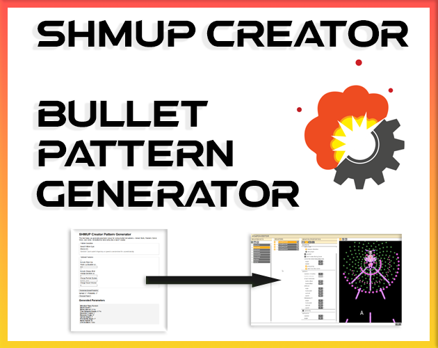 SHMUP Creator - Bullet Pattern Randomiser by RUOK