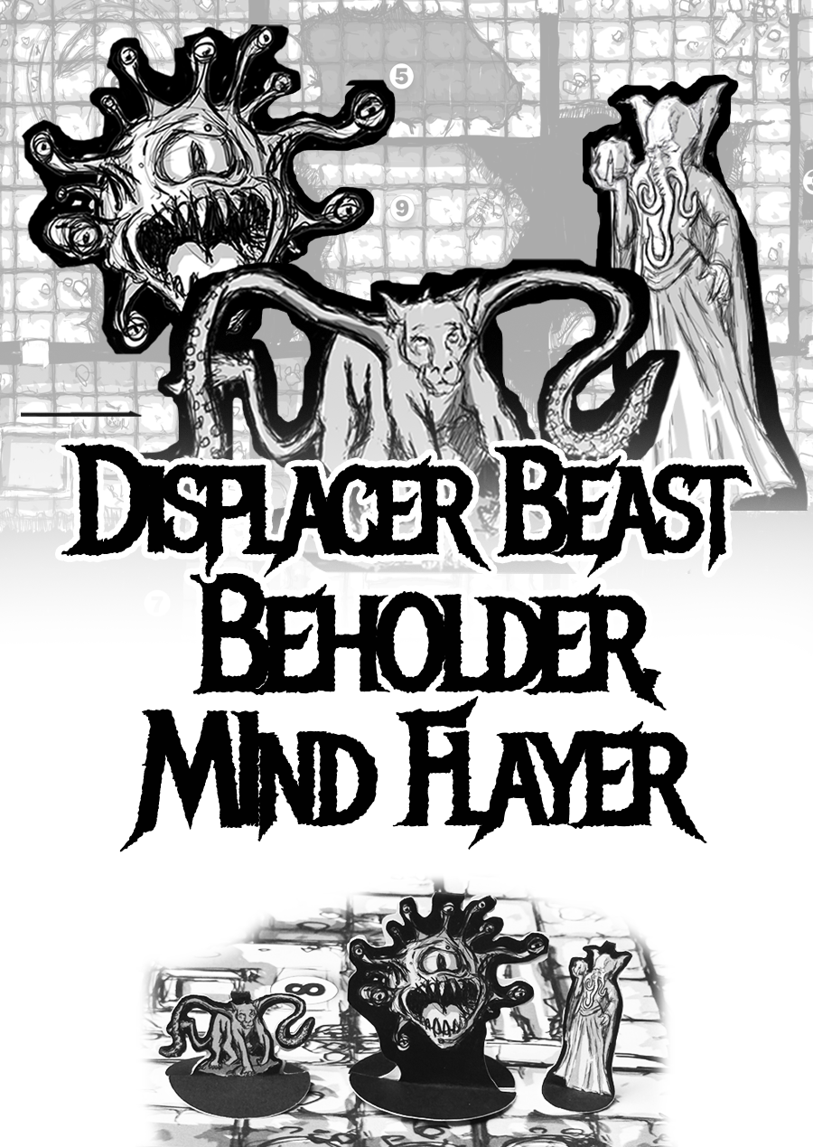Paper Miniatures - Beholder by Hyborian Press