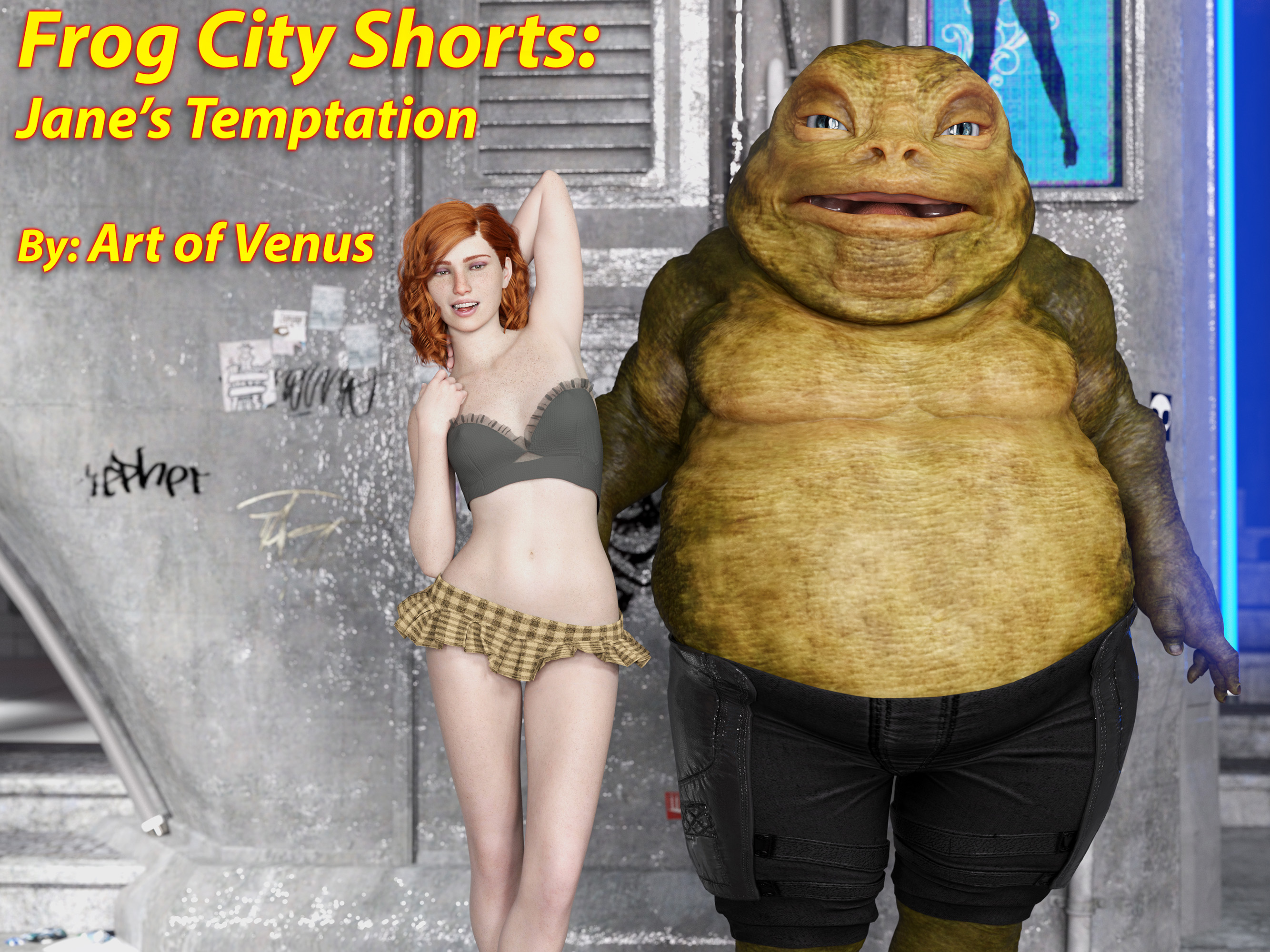 Frog City Shorts: Jane's Temptation by Art of Venus