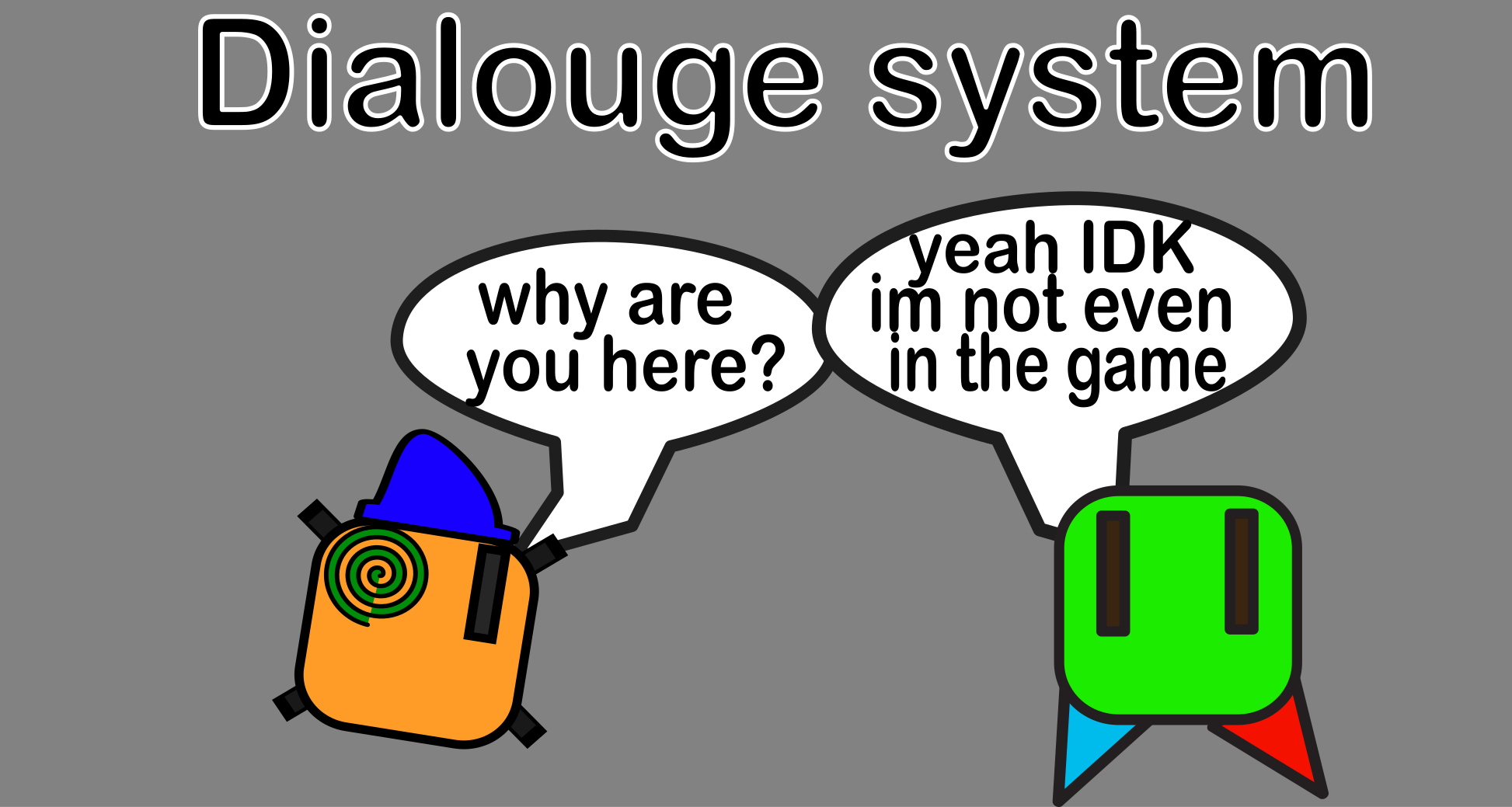 Dialogue System by DeadPlant