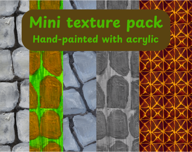 A (mini) texture pack: tiles and stones by Dyrkabes