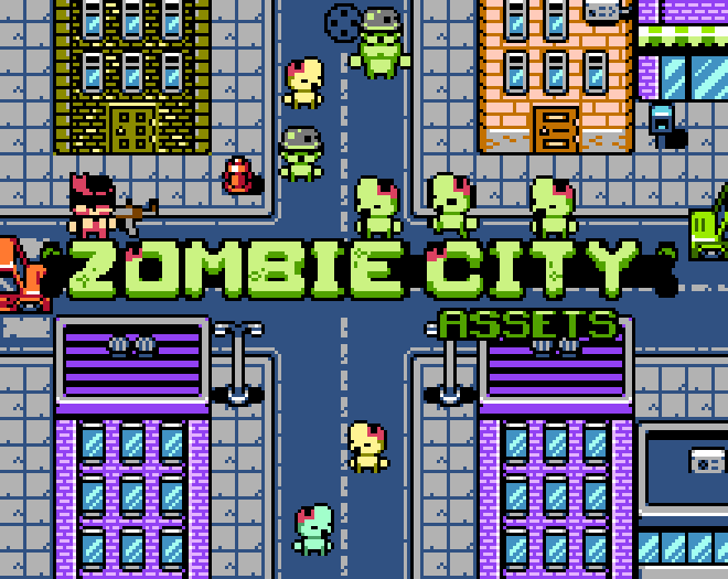 Devlog - Zombie City Assets by Alb_pixel Store