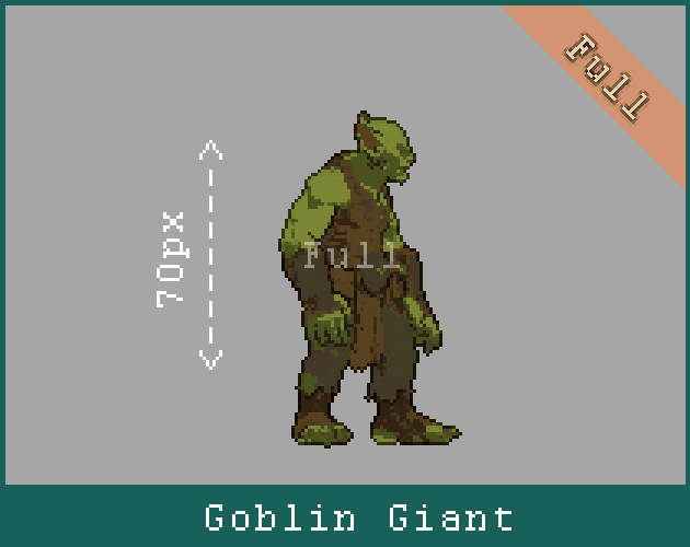 Goblin Giant pixelated by hsdsz