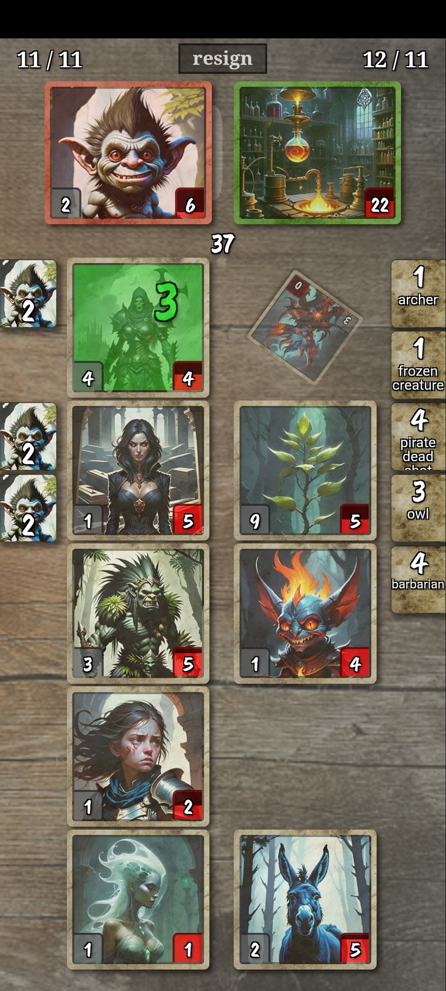 idle cards by innkeeperNL