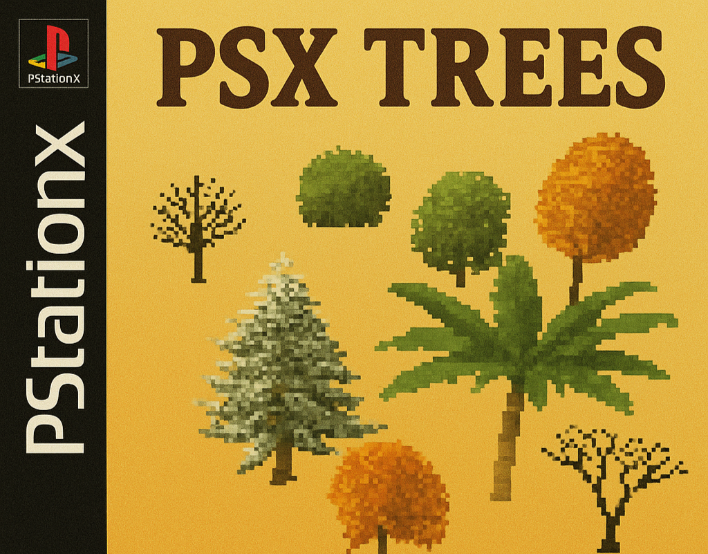 PSX Trees Large Pack For Just 1$!. Vol 1 (13 Trees And Models!!!) by VHSPSX