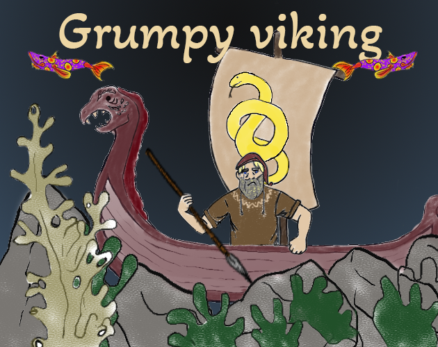 Grumpy Viking by Antoskha, Stjarnastrumpur, Sonja.M.F, gudno