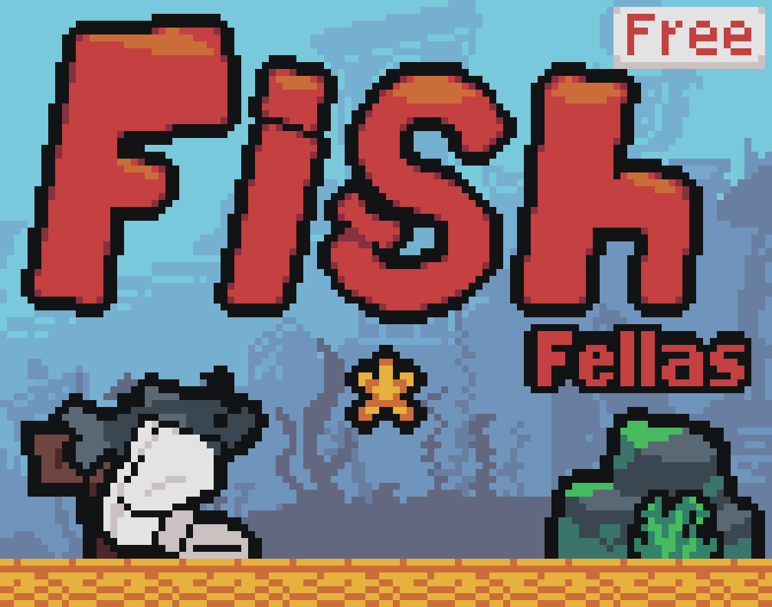 Fish Fellas (Free asset) by Canvas Coven, Tei