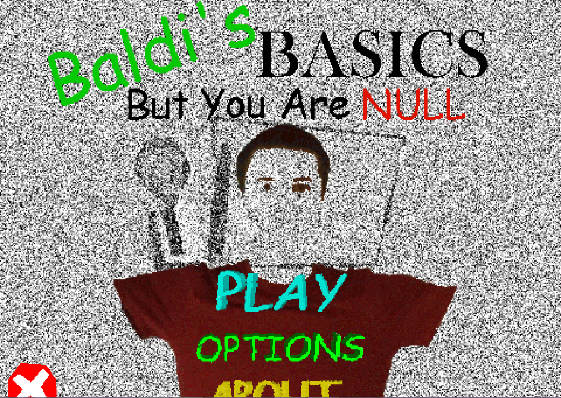 Baldi's Basics But You are Null by Spandan5484