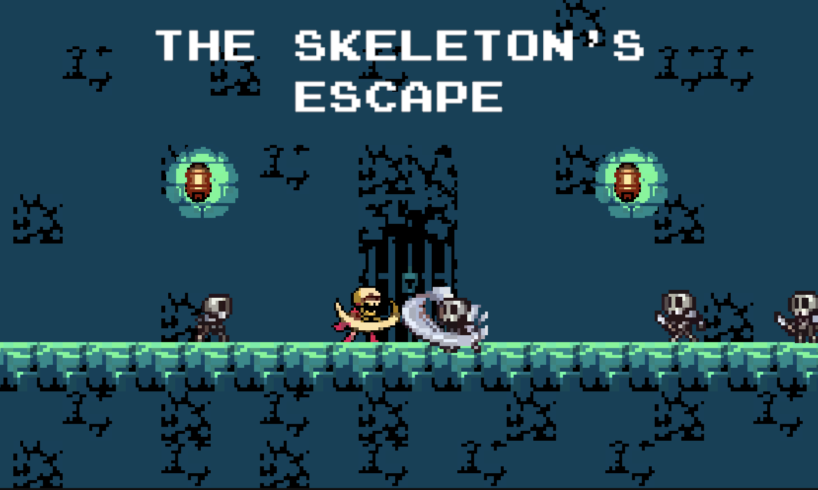 The Skeleton's Escape by Malchio03