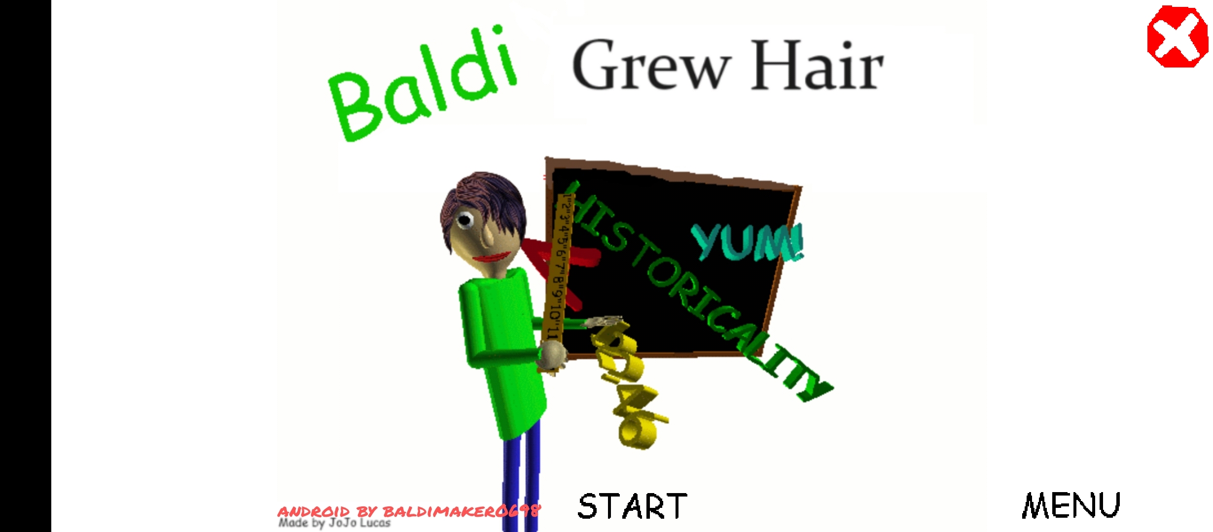 Baldi Grew Hair Android by Baldimaker0698