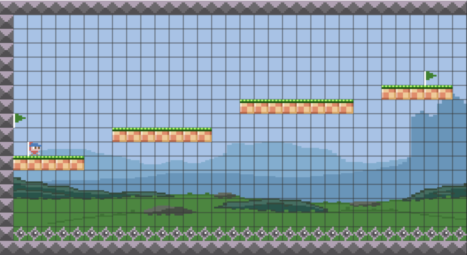 Waterfall level created - David's Platformer by David