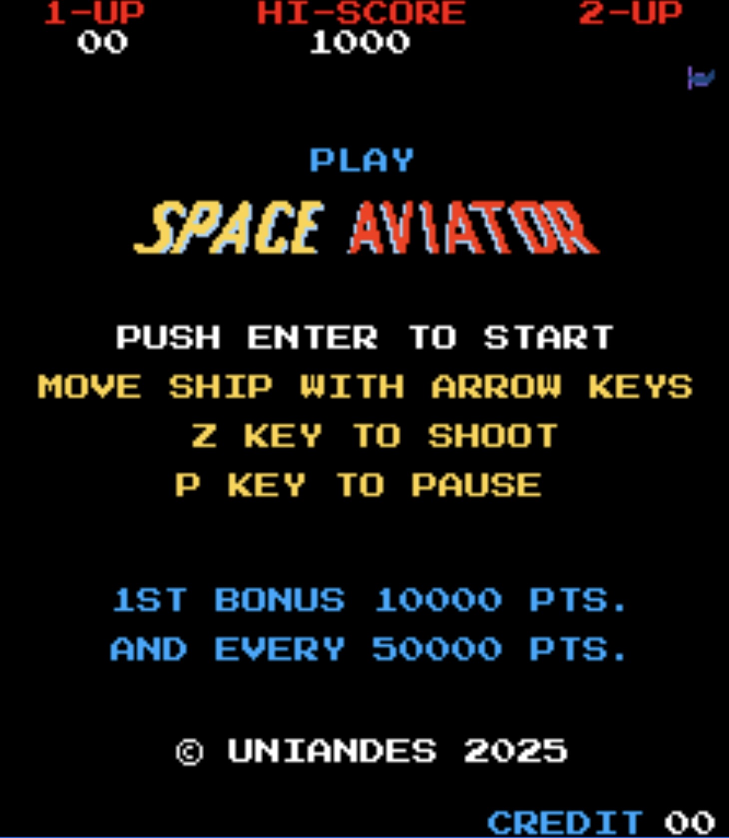 Space Aviator - Equipo 2 by ncarvajalc