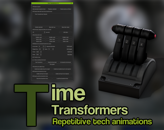 Time Transformers (iClone7 Plugin) by The any Key