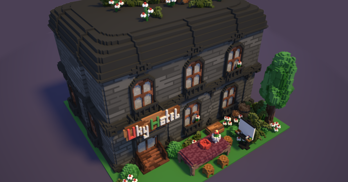 Voxel Environment Models | Enen Collection Vol.2 by 楠瓜Moenen