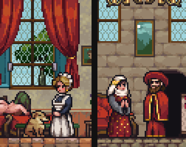 Added Fountain Face!⛲ - Pixel Art Medieval Fantasy Tiles - Asset Pack ...