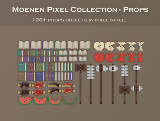 Pixel Items | Enen Collection Vol.3 by 楠瓜Moenen