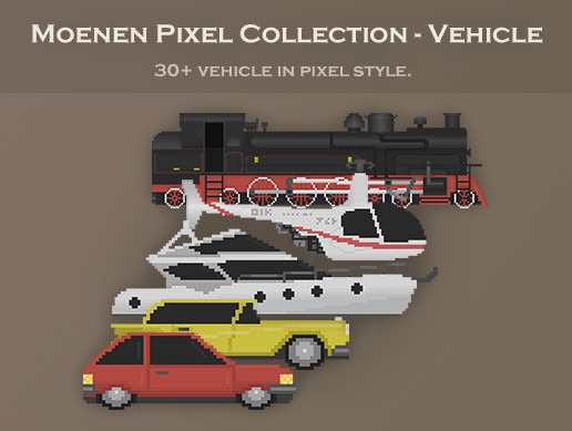 Pixel Vehicles | Enen Collection Vol.5 by 楠瓜Moenen