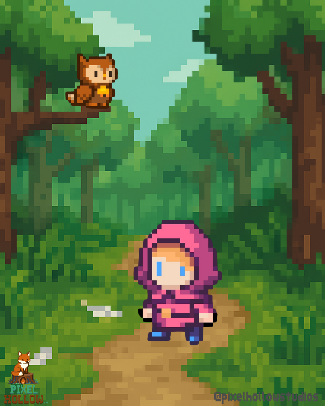 🌱 Forest Friends Freebie – 48×48 Fantasy Pixel Art Character Sprites ...