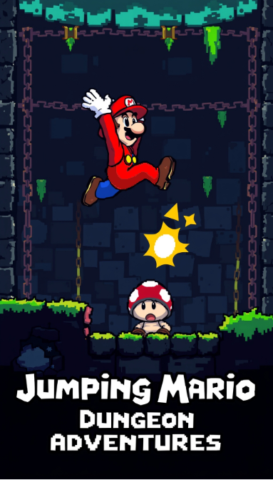 Jumping Mario Dungeon Adventures by dungeonadventures.team