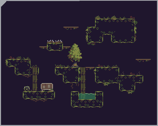 Free Underground world pixel tile sprite16x16 by Wabby Wabbo