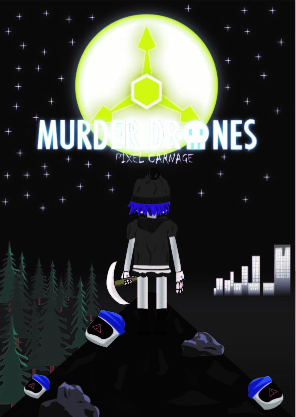 Murder Drones Pixel Carnage by murderdronesav