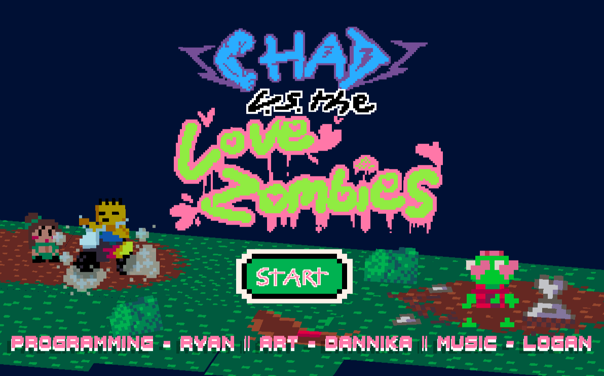 Chad vs the Love Zombies by nowonder.mp4 for Pixel Game Jam - 2025 ...