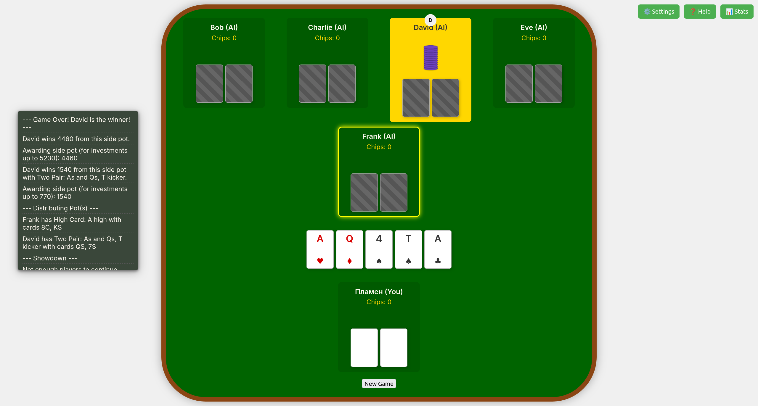 Texas Hold'em Poker by pazoff