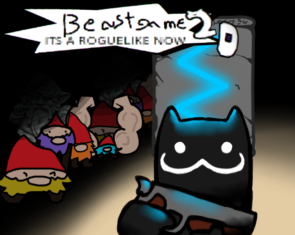 beast game 2D: ITS A ROGUELIKE NOW by thebeastfrombeastgame3d