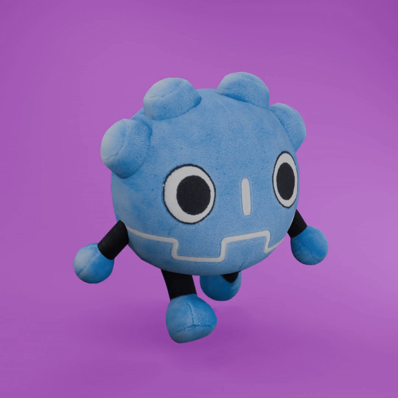 Godot Plush (rigged - game ready) by GalacticLake