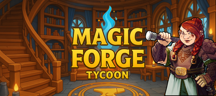 Magic Forge Tycoon by Clever Trickster, Egon Rivera