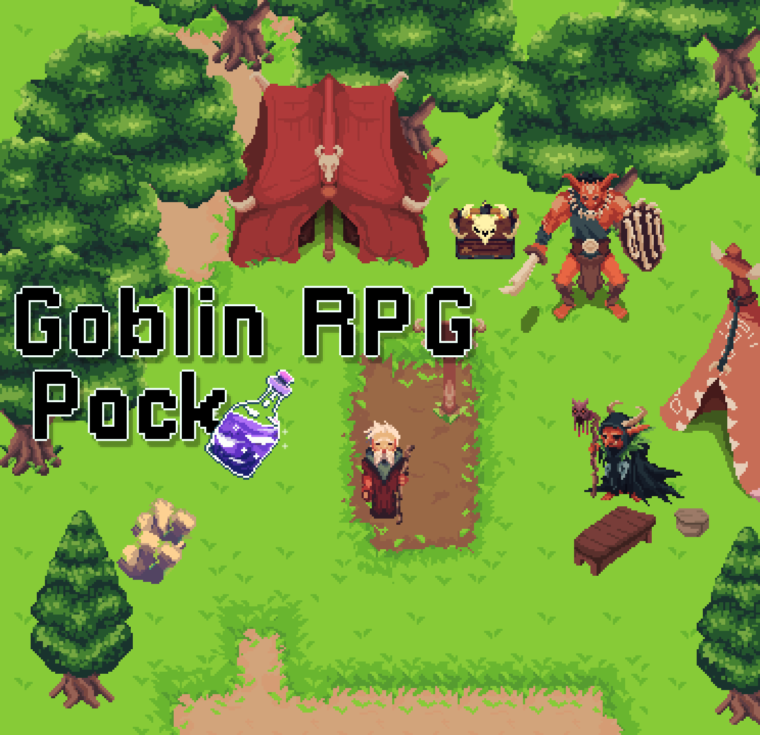 RPG Top Down Pixel Art Megapack by Snow