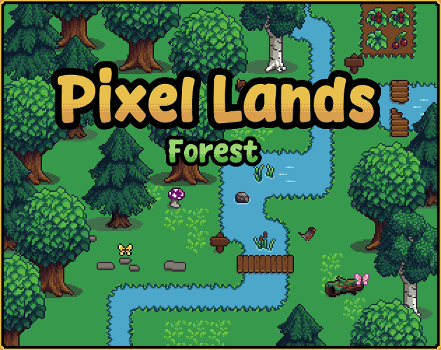 Pixel Lands - Forest by Trislin