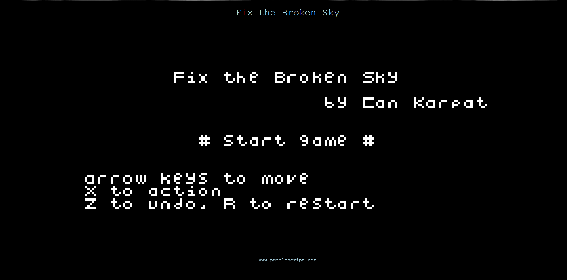 Fix the Broken Sky by cank123