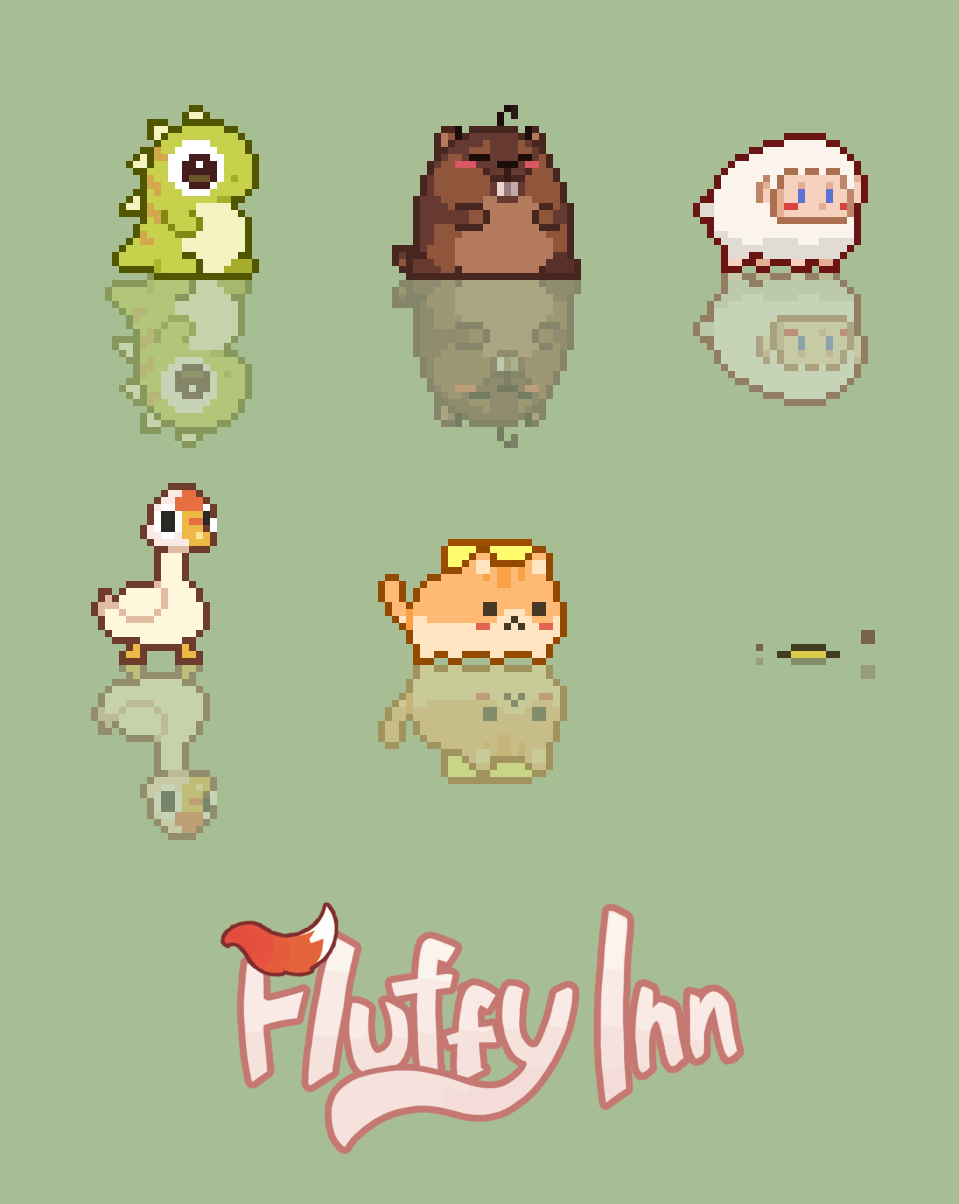 I made a hand-drawn desktop cute pet pixel game. - Devlogs - itch.io