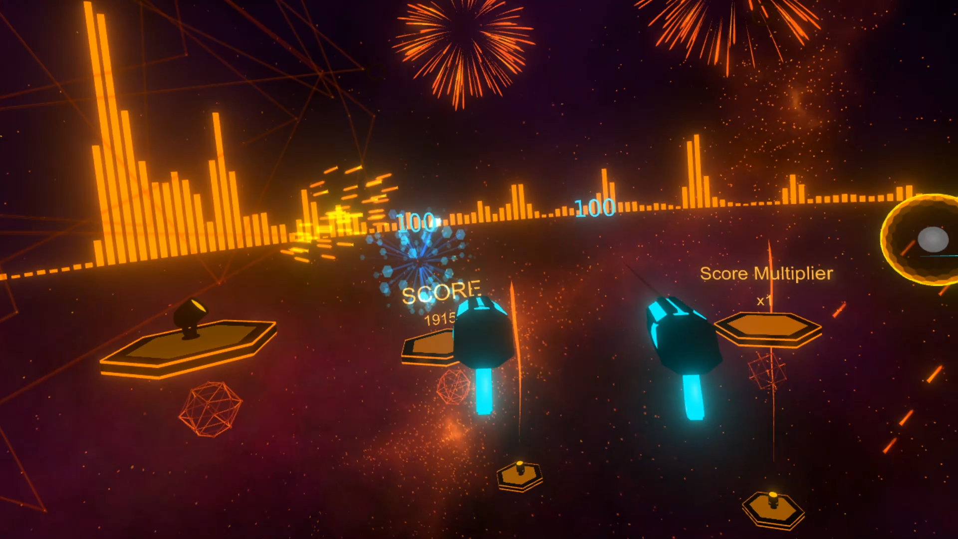 Skip tutorial, changed laser - SOUNDSTORM VR by Kyoko Games