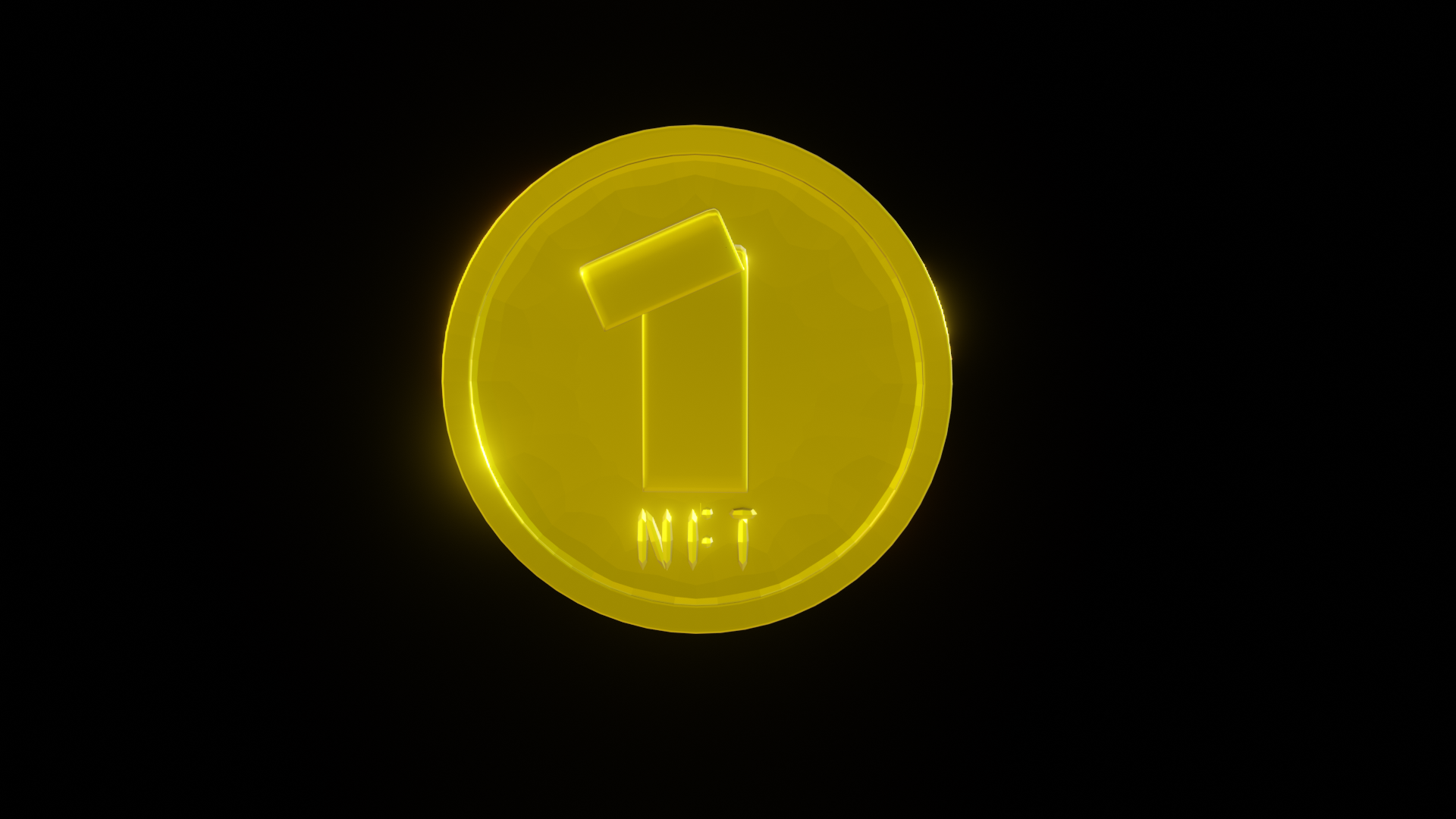 Gold Coin #1 – The Genesis Token by Fonzart