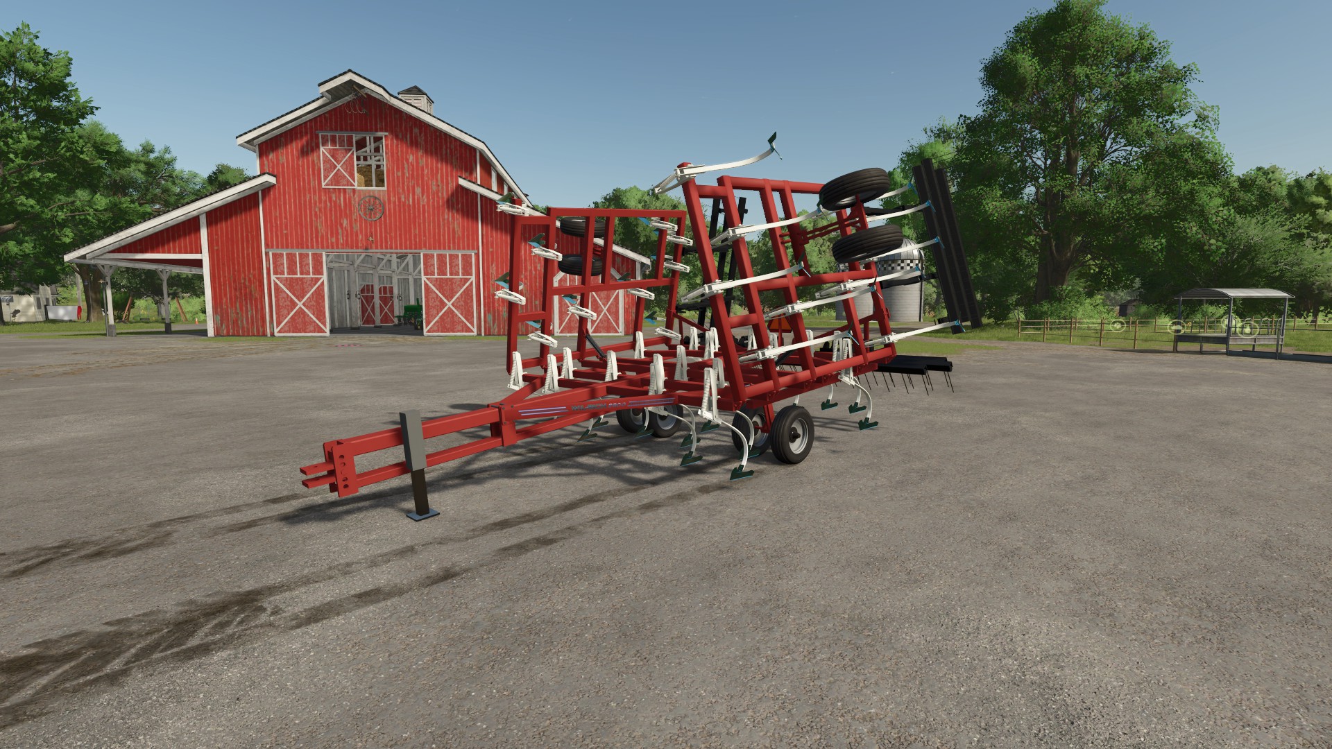 FS25 Wil-Rich 2800 Field Cultivator by 24kt Modding