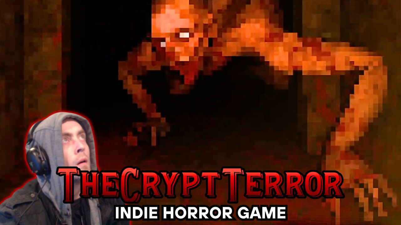 The Crypt Terror Playthrough | Indie Horror Game | by Daniel Buckley - itch.io - itch.io
