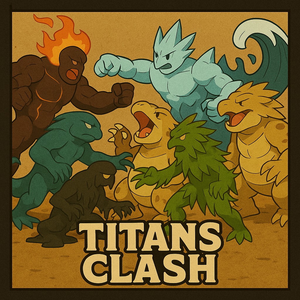 Titans Clash by Victorjota