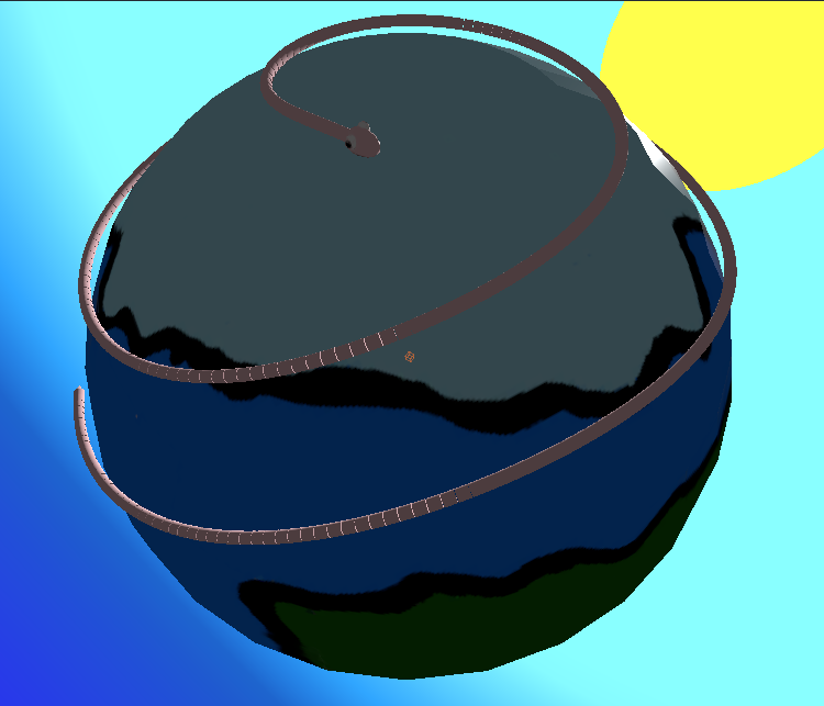 Snake Planet by Loknax