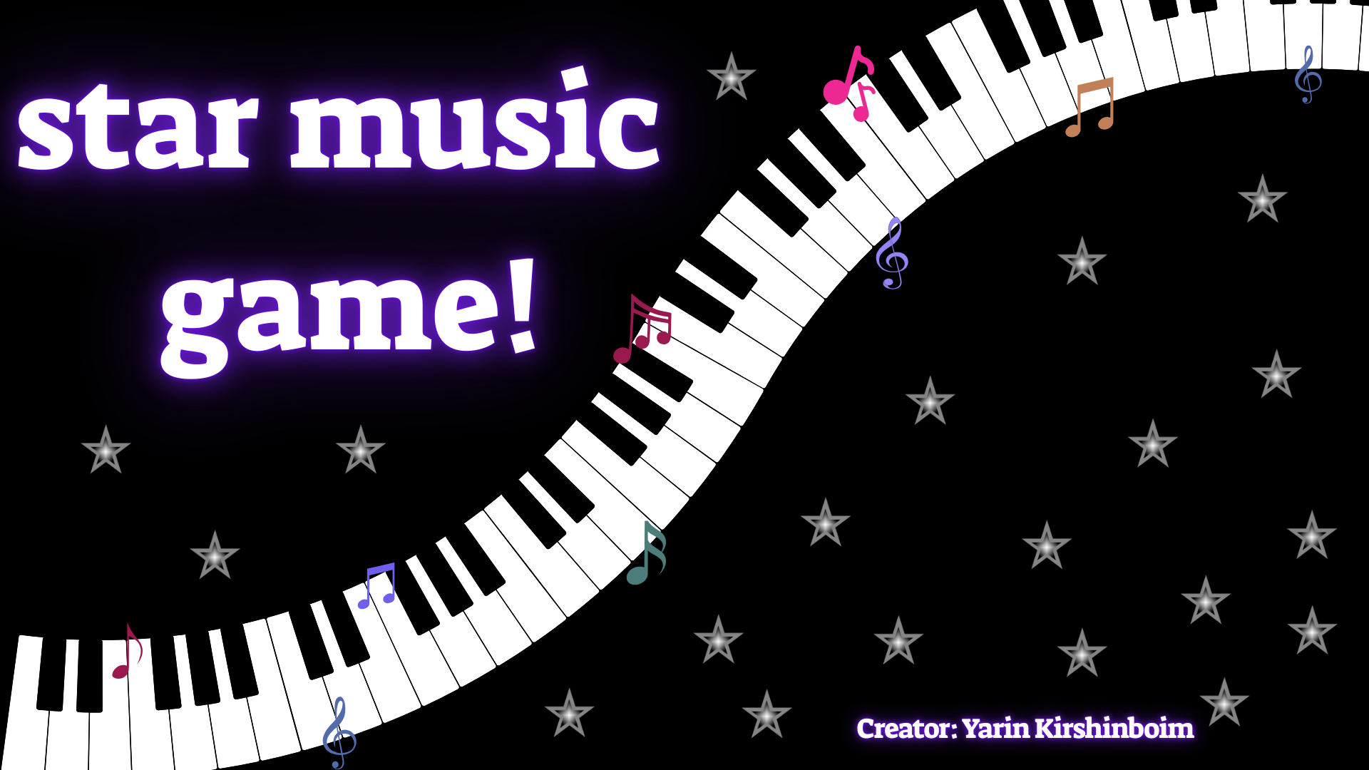 Star music game! by yarin.kirshinboim