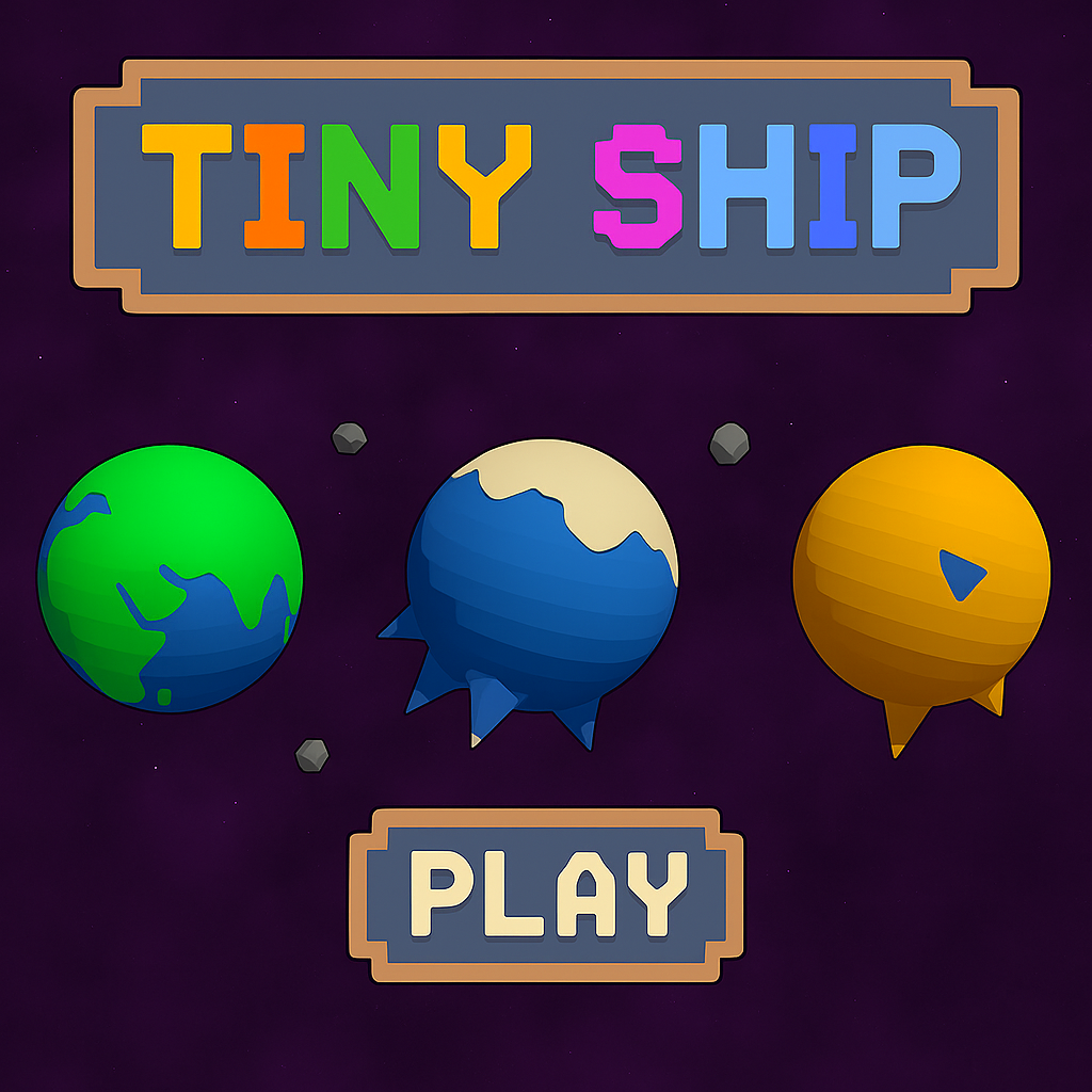 Tiny Ship by Obzibobzi, Shibby_1453 for GameDev.tv Game Jam 2025 - Free Course For All ...