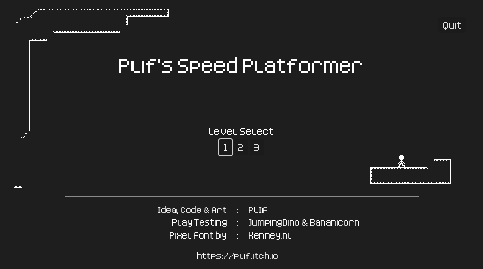 Plif's Speed-Platformer by Plif for GameDev.tv Game Jam 2025 - Free ...